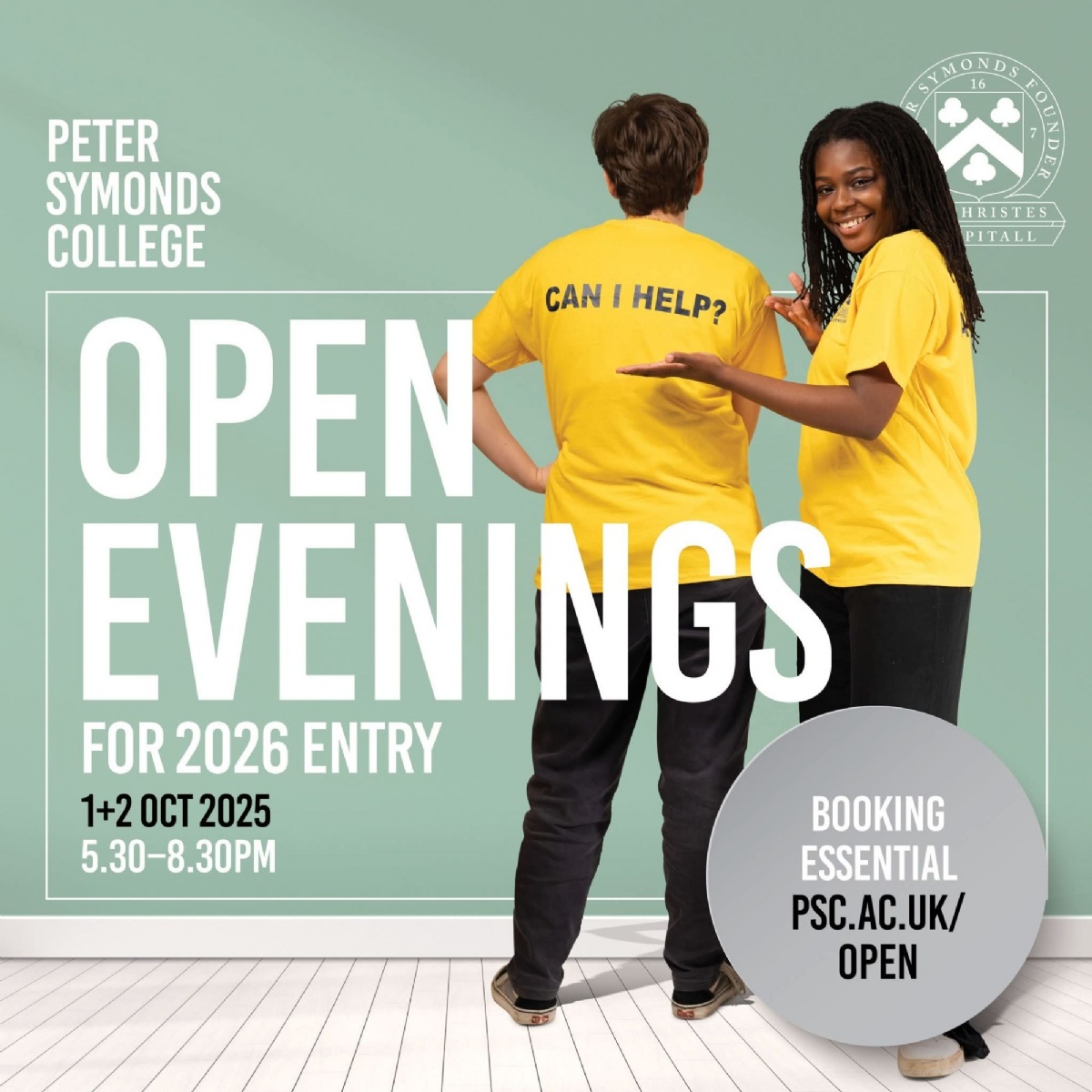 Danebury School - Peter Symonds Open Days Yr10+11