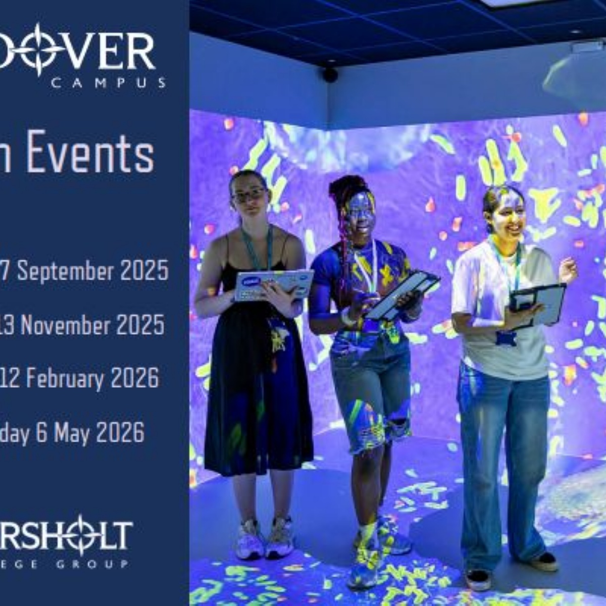 Danebury School - Andover Campus Open Events for Year 10's+ 11's
